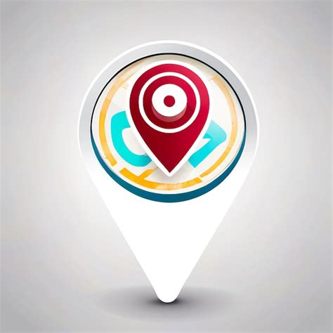 Premium Photo 3d Gps Icon Pin Marker Location Map Pointers