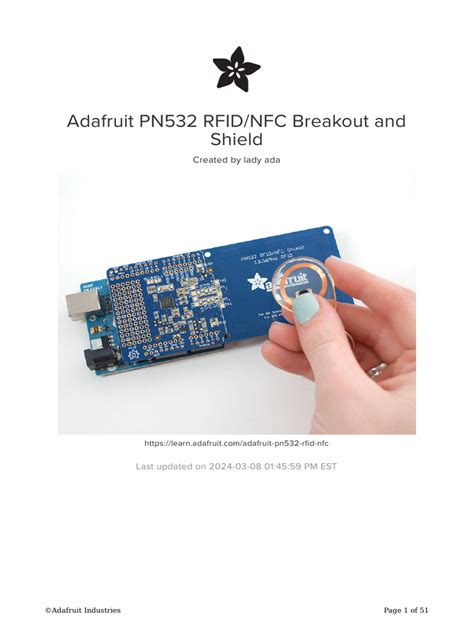 adafruit pn532 rfid nfc pdf computer engineering information and