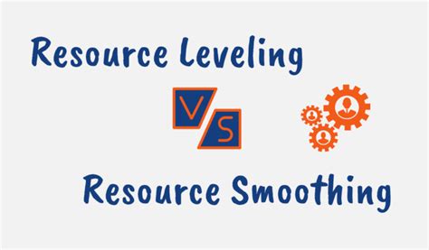 Resource Leveling Vs Resource Smoothing [2023] Dee Project Manager