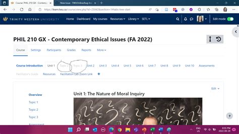 Phil 210 Gx Contemporary Ethical Issues Fa 2022 · Issue 634 · Twuonlinebug Tracking · Github