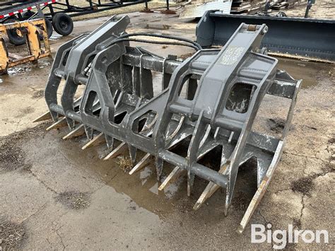 2020 Ami Iso Q Wheel Loader Quick Attach Root Rake Grapple Bucket