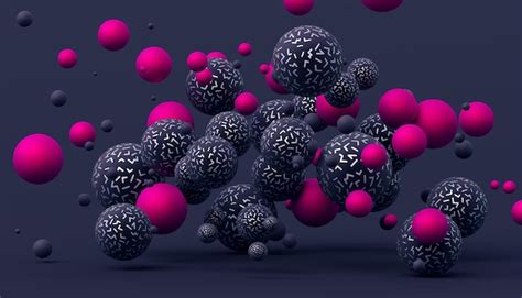 Premium Photo Abstract 3d Rendering Of Spheres