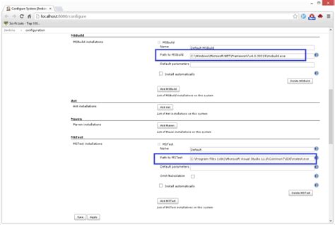 Jenkins Github Msbuild Mstest And Specflow Codealoc