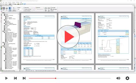 Outputs Geotechnical Software Geo5