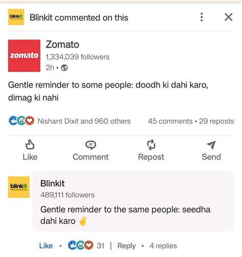 Akshita Agarwal On Linkedin Came Across This Banter That Happened Just