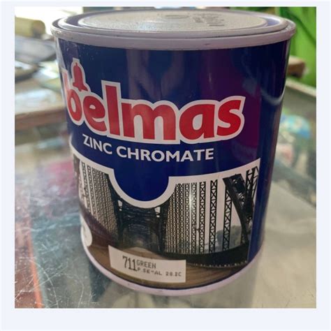 Jual Cat Zinc Chromate Belmas Hijau Green 711 1kg Avian Pelapis Besi Anti Karat Hollow Galvalum