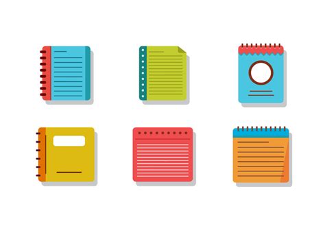 Block Notes Vector At Vectorified Com Collection Of Block Notes Vector Free For Personal Use