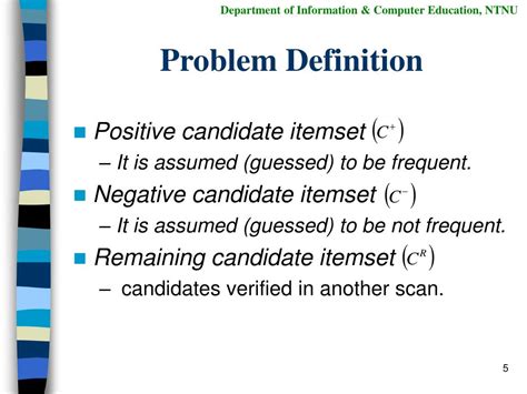Ppt A Parameterised Algorithm For Mining Association Rules Powerpoint