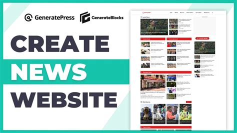 How To Create A News Website In Wordpress Using Generatepress Theme News Website Kaise Banaye