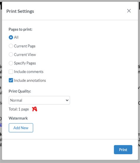 Bug Printing PDF With 1 Page Prints 2 Pages Issue 990 ApryseSDK