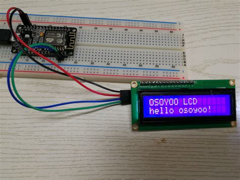Nodemcu Lesson 15 — I2c 1602 Lcd And Mqtt