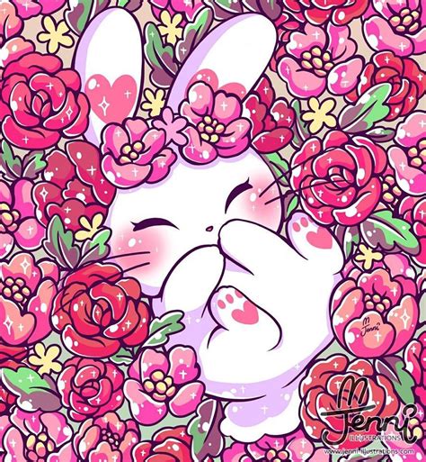 Kawaii Cute Anime Bunny Drawings At Tara Padgett Blog