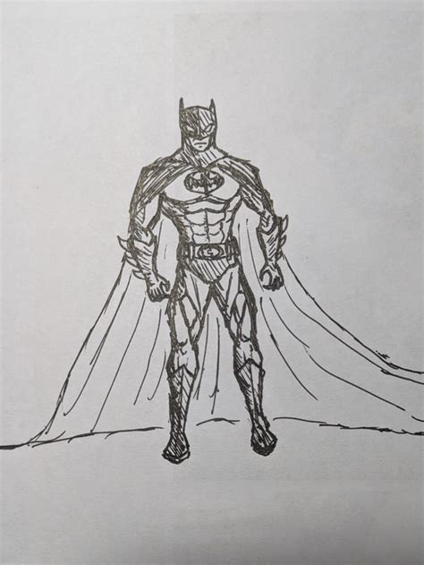 How To Draw Batman Realistic