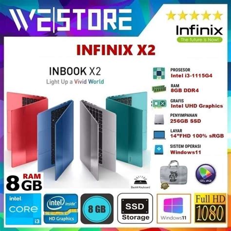 Harga Laptop Infinix Spesifikasi Lengkap Maret