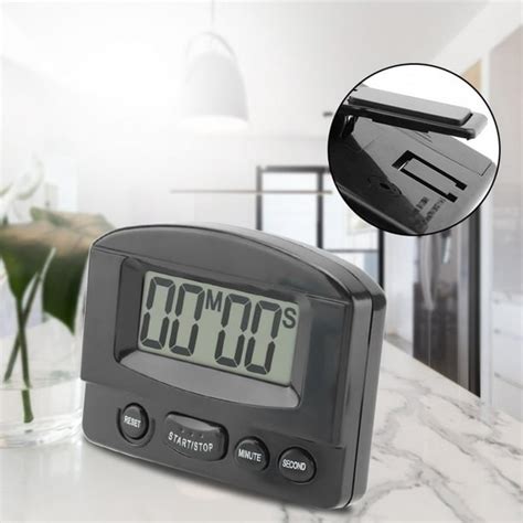Portable Automatic Reset Digital Clock Countdown Timer Large Lcd