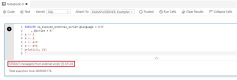 Azure Data Studio Notebookpython R Sql Server Machine Learning