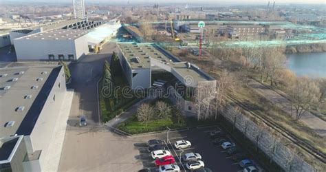 Mobile Tower Transmits Signal Visualization Of Data Transmission Through A Repeater A Repeater