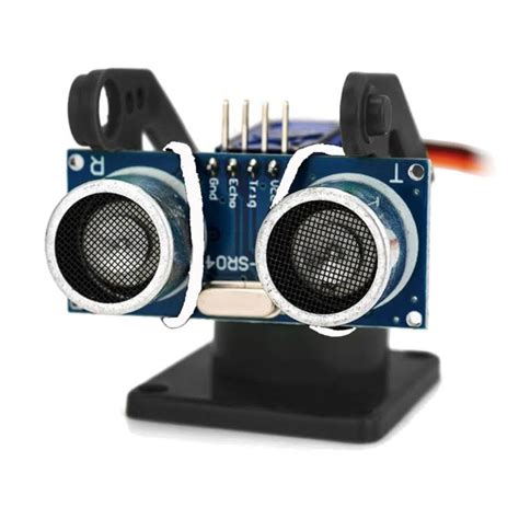 Ultrasonic Obstacle Avoidance Servo Robot Kit Hc Sr04 Sg90