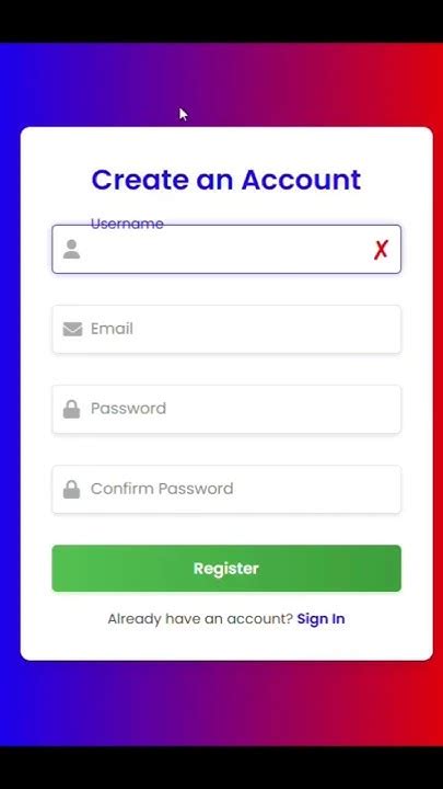 Jshtmlcss👨‍💻😱😱 Brocodez Htmlcoding Registerforminhtml Youtube
