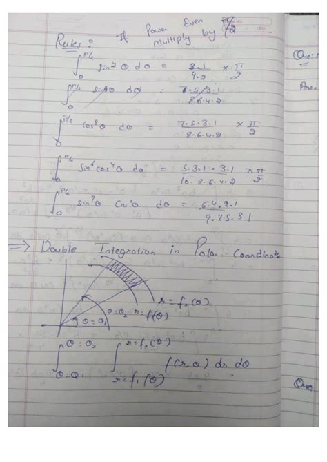 Solution Double Integration In Polar Coordinates Maths Studypool
