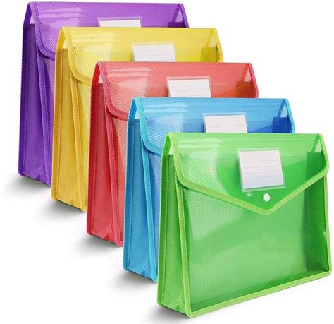 Kopila Plastic A4 Fs Size Envelope Document Certificates Folder Bag A4 Fs