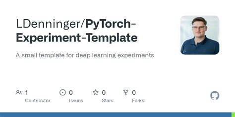 github ldenninger pytorch experiment template a small template for