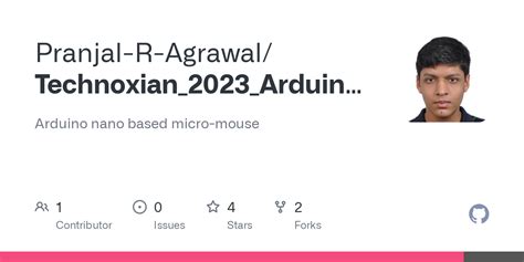 Github Pranjal R Agrawaltechnoxian2023arduinomicromouse Arduino