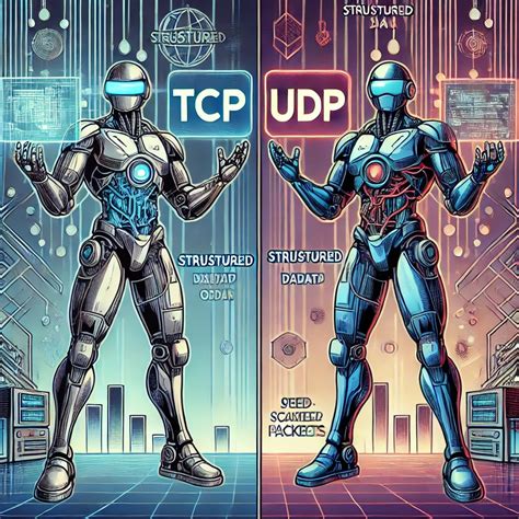 comparing and contrasting tcp and udp ports protocols and their