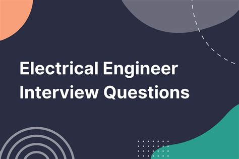 Electrical Engineer Interview Questions VIVAHR