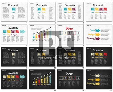 Way To Success Concept Presentation Template For Google Slides And PowerPoint 02743