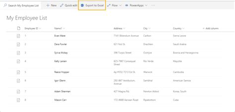 Exporting An Excel Table To A Sharepoint List Kingexcelinfo