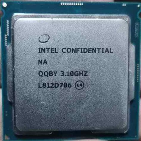 Intel Core I9 9900K ES QQBY 3 1Ghz 8 Core 16 Thread LGA1151 CPU Processor EBay
