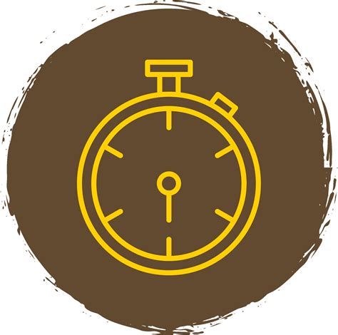 Stopwatch Line Circle Sticker Icon 43965615 Vector Art At Vecteezy