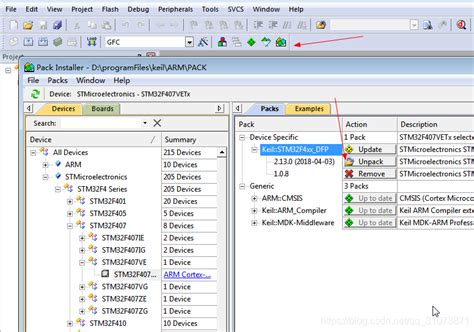 Keil打开工程时，解决“loading Pdsc Debug Description Failed”错误 Csdn博客