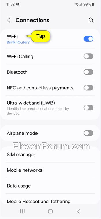 Set Wi Fi Network As Metered Or Unmetered Connection On Android Phone Windows 11 Forum