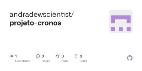 GitHub Andradewscientist Projeto Cronos