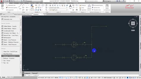 Schematic Diagrams Using Autocad Mep