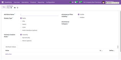 Product Variants And Attributes In Odoo 17 Inventory Odoo 17 Community Book