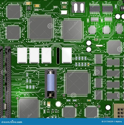 Vector Chipset Stock Vector Illustration Of Clipart 31734239