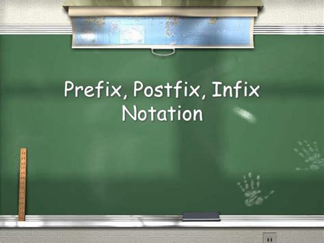 PPT Prefix Postfix Infix Notation PowerPoint Presentation Free