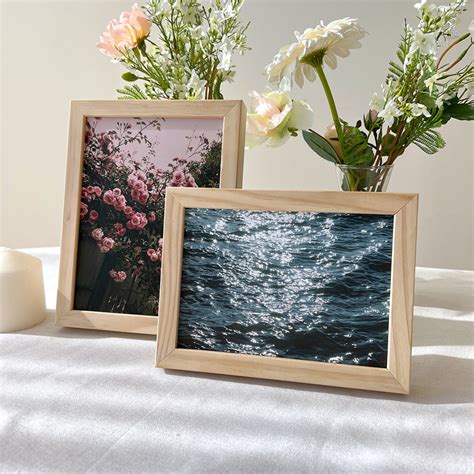 아워프레임 탁상용 원목 액자 프레임 4x6 5x7 6x8 8x10 아워프레임