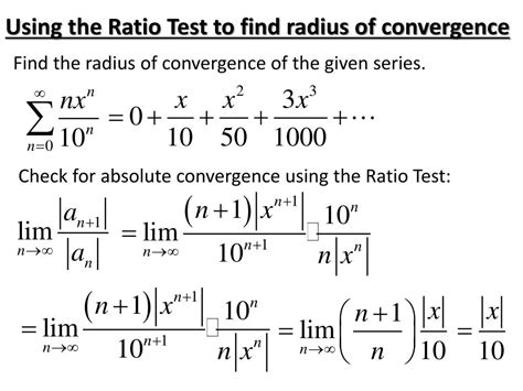 PPT Radius Of Convergence PowerPoint Presentation Free Download ID 2123872