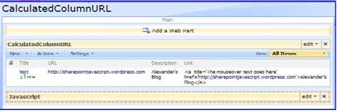 Make Sharepoint Library Singlemultiple Line Text Field Anchor Tag As