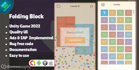 Folding Block High Quality Unity Source Code Gameosophy