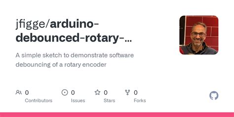 Github Jfiggearduino Debounced Rotary Encoder A Simple Sketch To