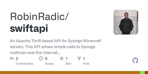 GitHub RobinRadic Swiftapi An Apache Thrift Based API For Sponge Minecraft Servers This API
