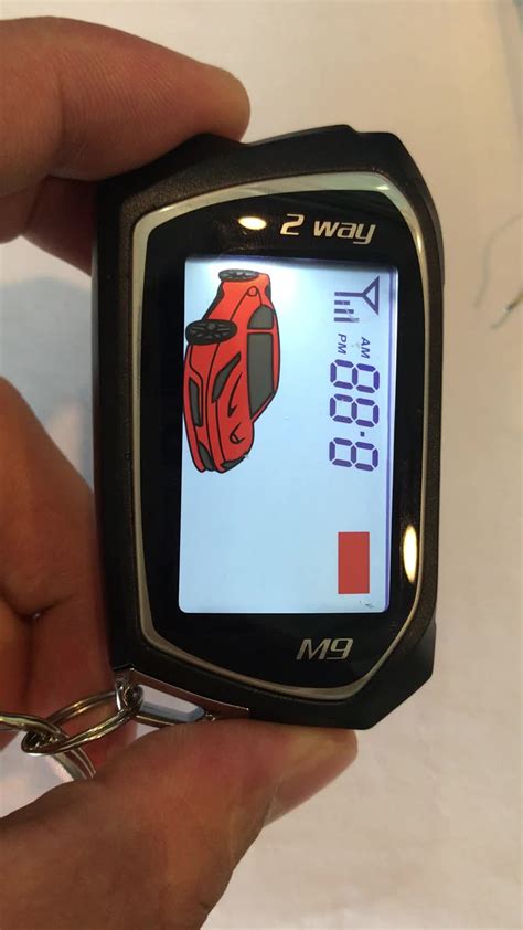 Spy Two Way Lcd Remote Starter Engine Start Stop Smart Car Alarm System