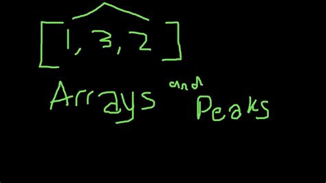 Arrays And Peaks Codeforces 1513a Youtube