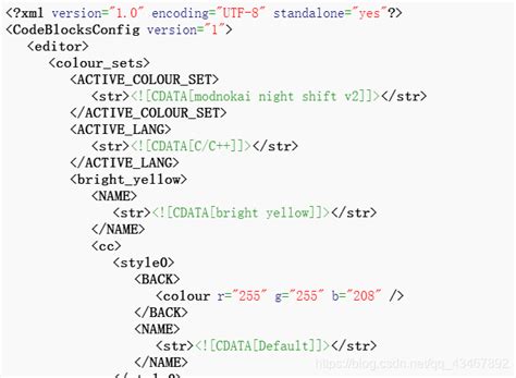 Codeblocks配色方案设置（简单易懂）codeblokcks如何打出彩色的代码 Csdn博客
