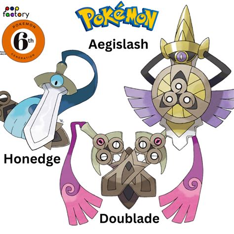 Honedge Doublade And Aegislash Pokemon Cards Tcg 6th Gen Pokemon